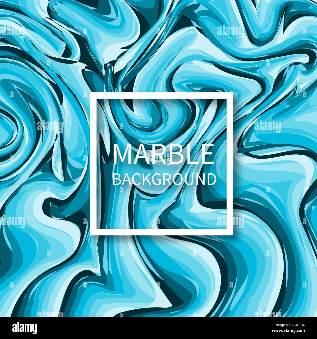 Dark and light blue mixed marble texture background. Liquid effect ...