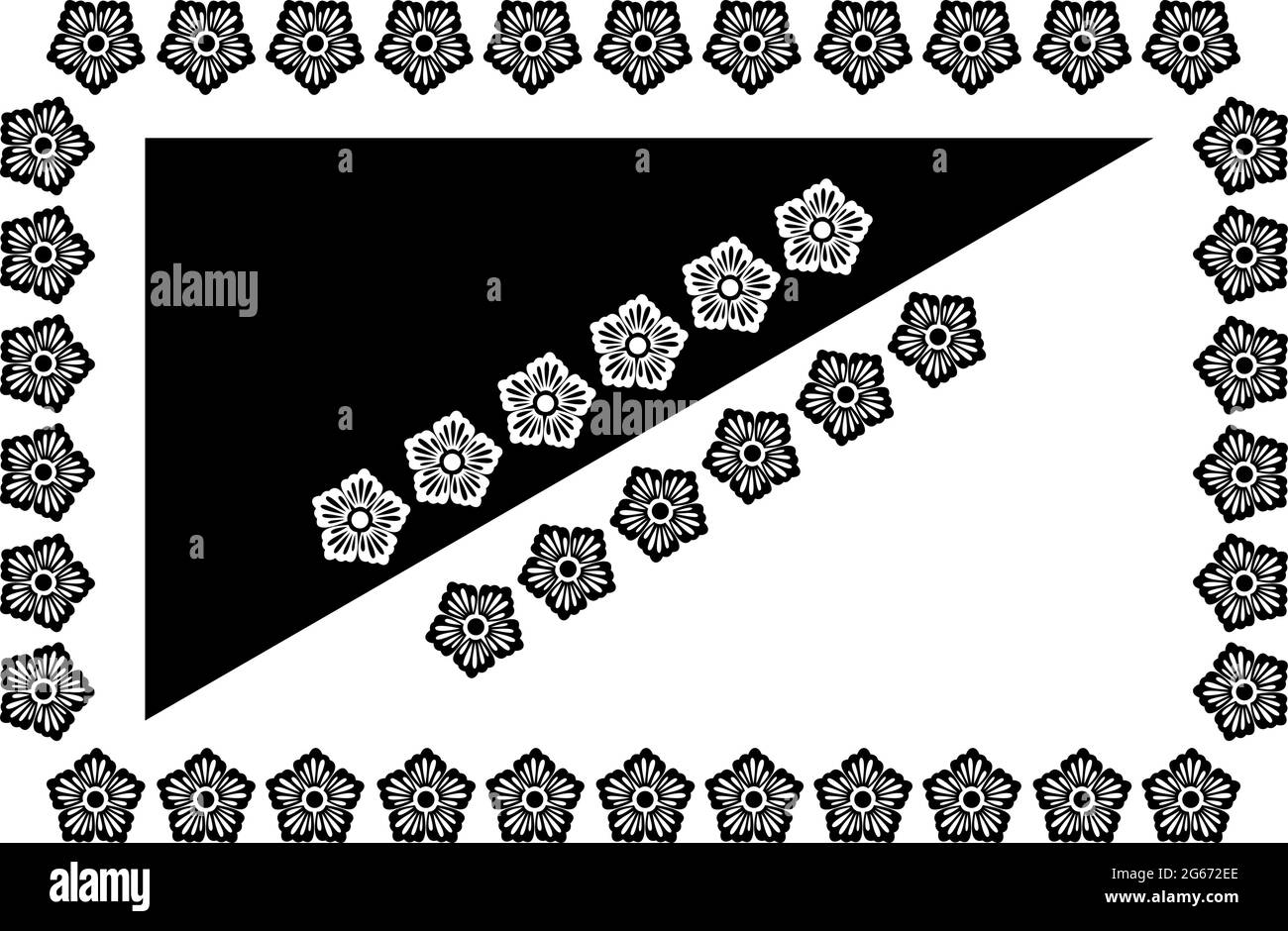 Rectangle border design concept of indian traditonal and cultural ...