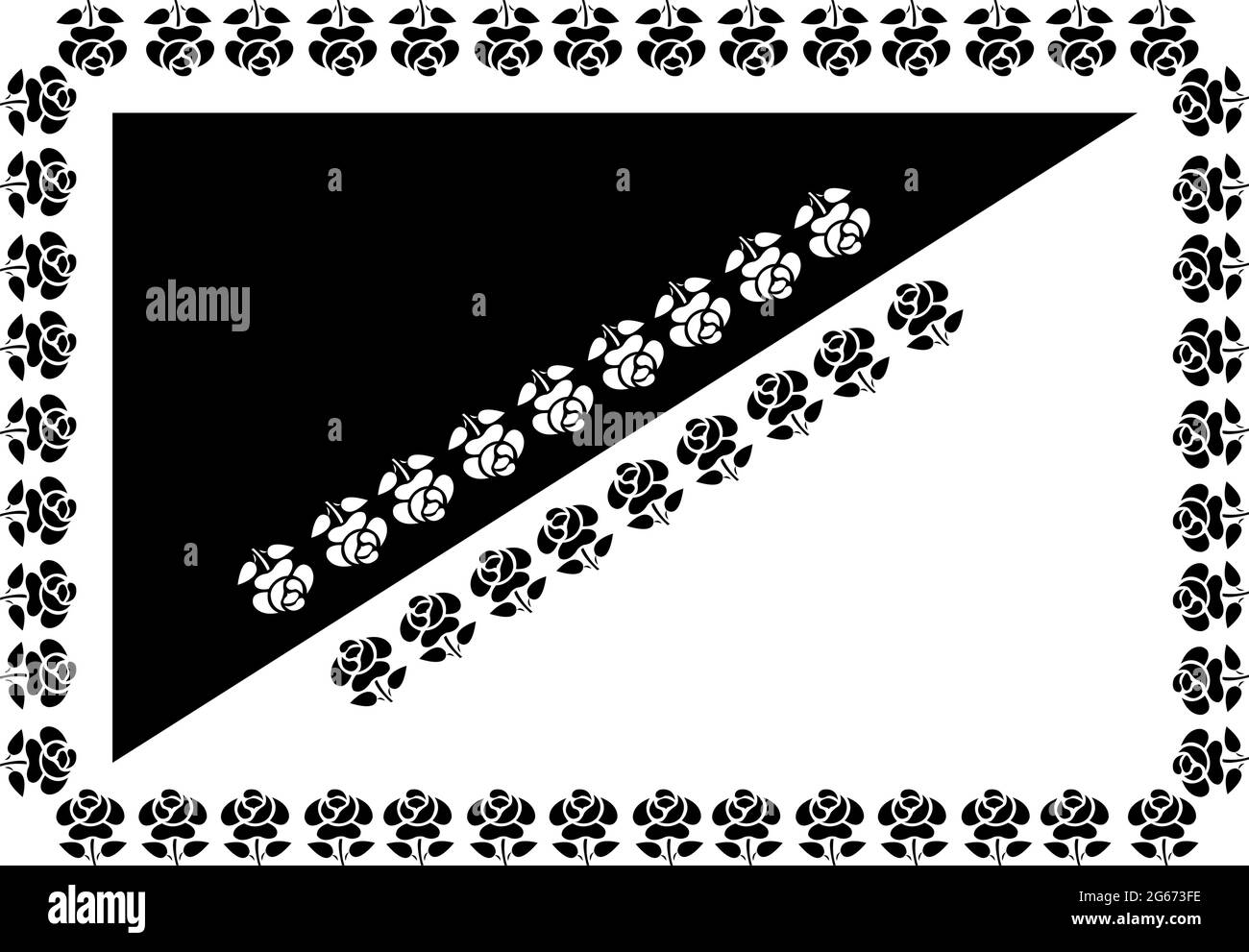 Rectangle border design concept of indian traditonal and cultural ...