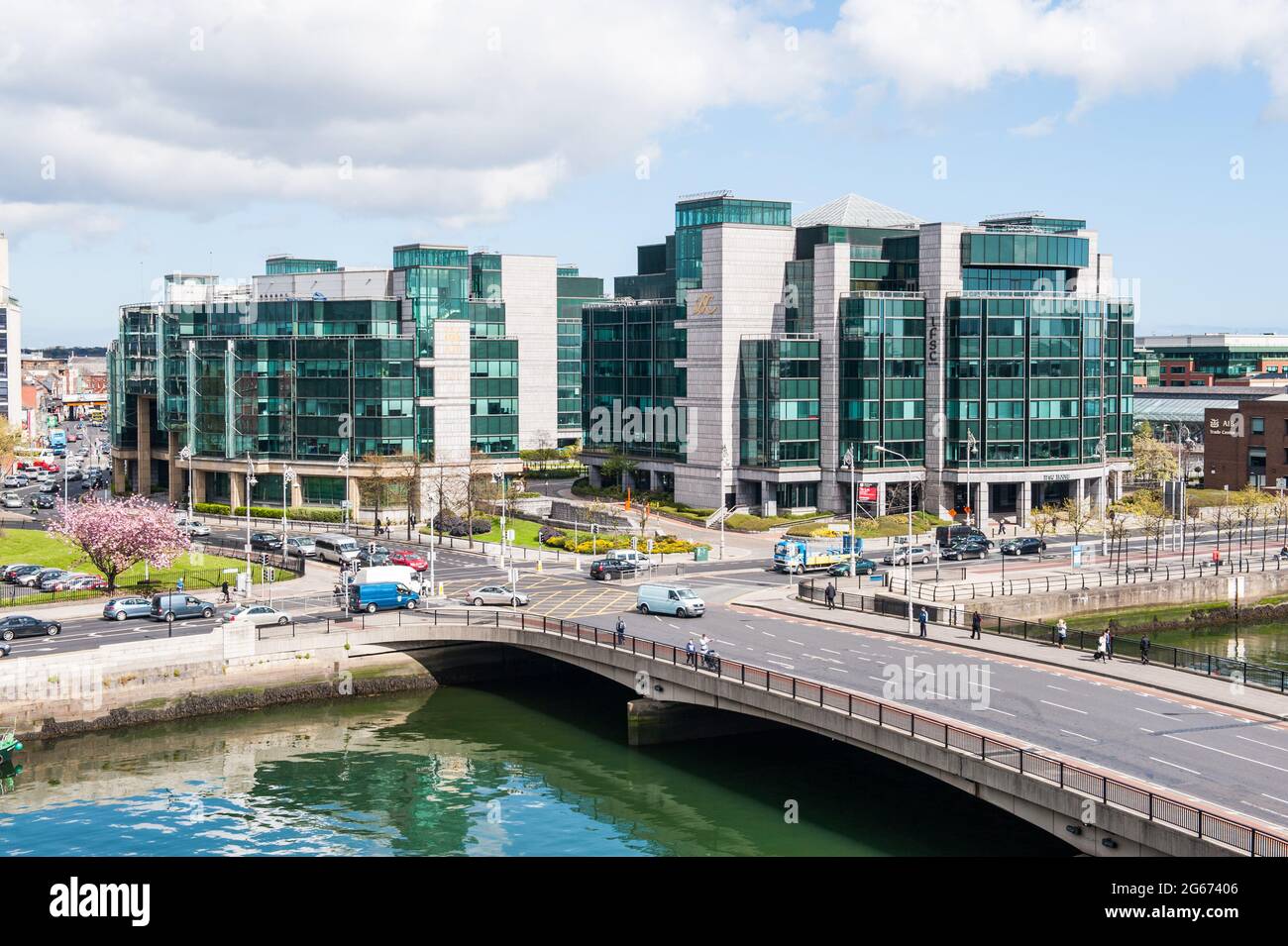 Irish Financial Services Centre, Dublin, Ireland Stock Photo - Alamy