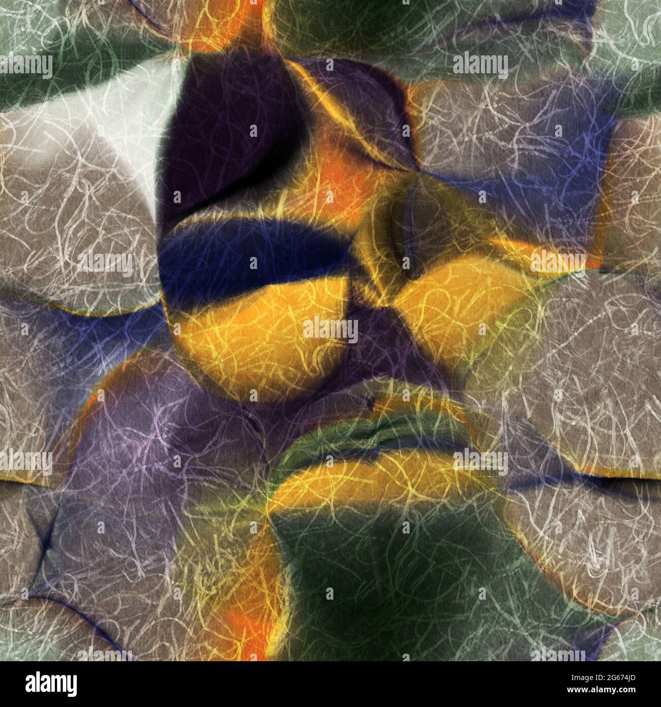 Seamless abstract blobs of color paper texture Stock Photo - Alamy