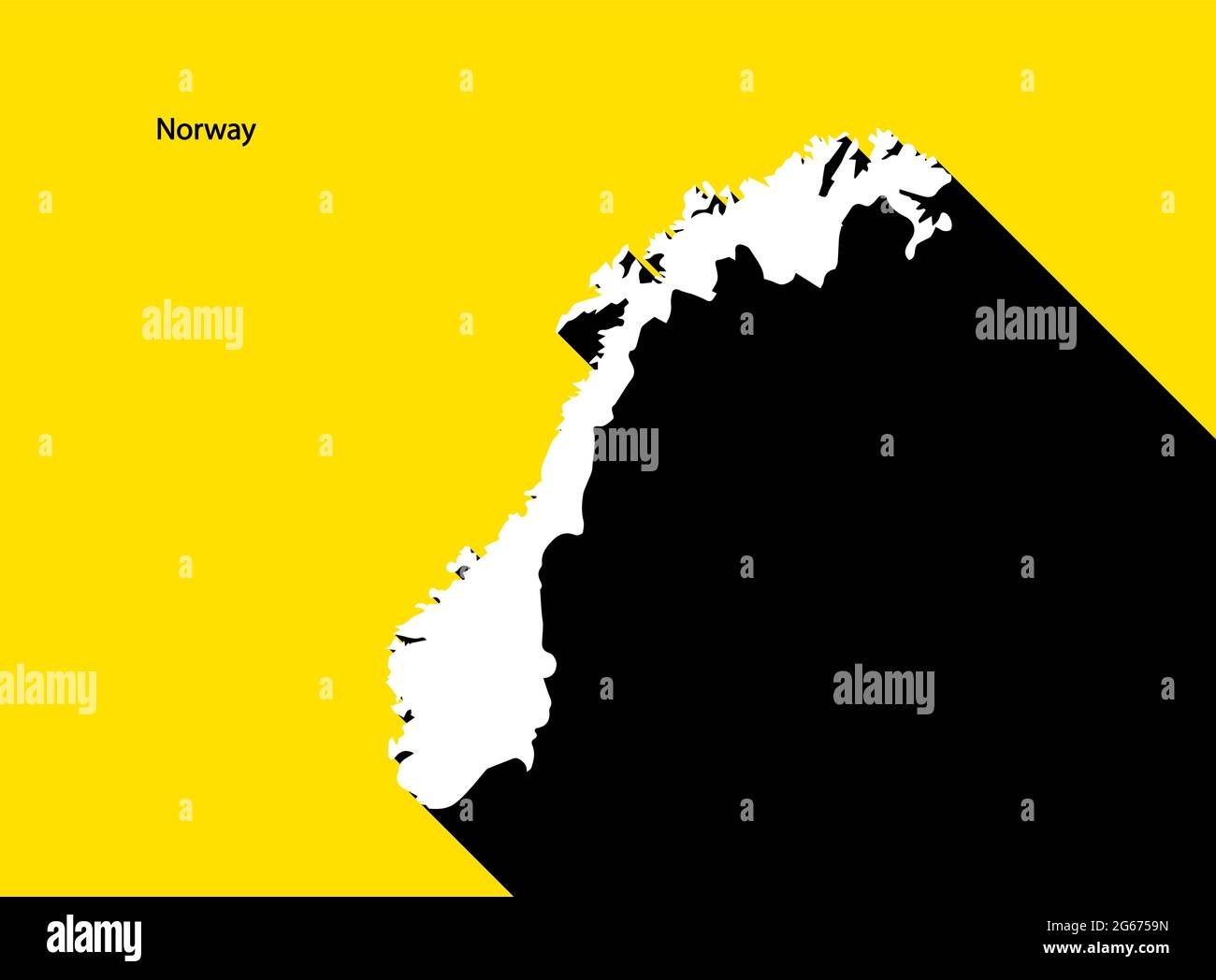 Vintage norge poster Stock Vector Images - Alamy