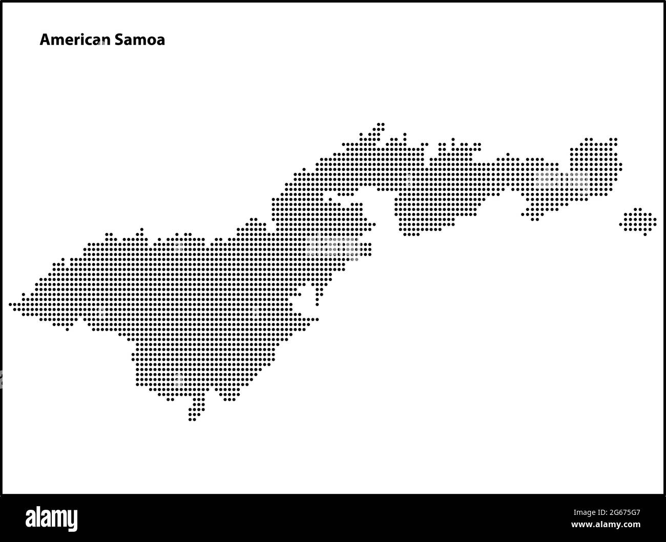 American samoa map hi-res stock photography and images - Alamy