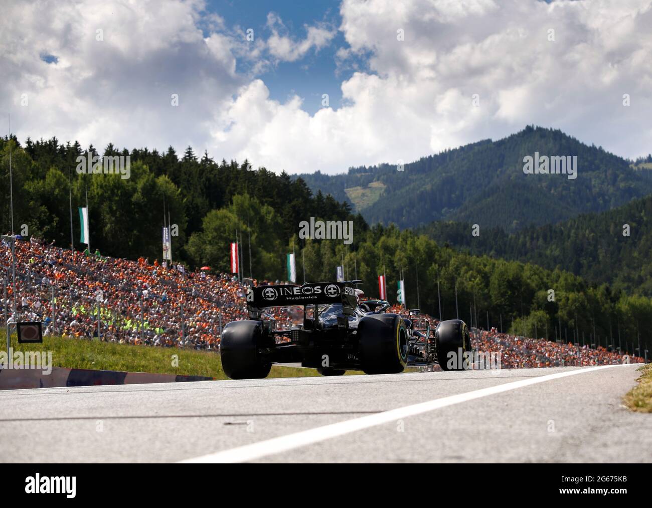 Spielberg, Austria. 3rd July, 2021. # 44 Lewis Hamilton (GBR, Mercedes ...