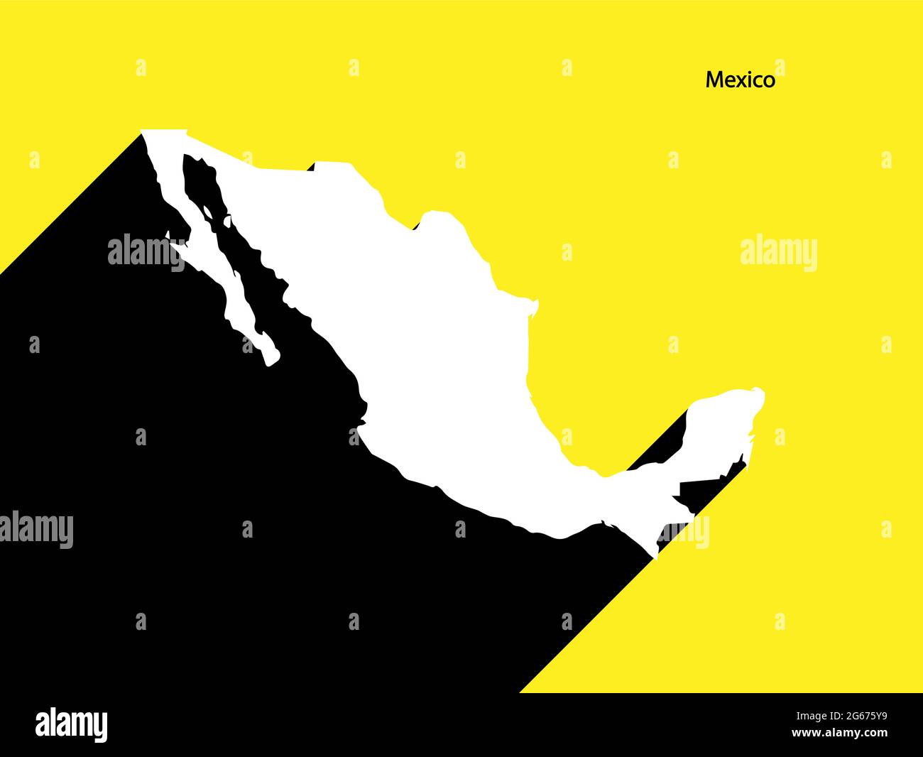 Map mexico geography hi-res stock photography and images - Alamy