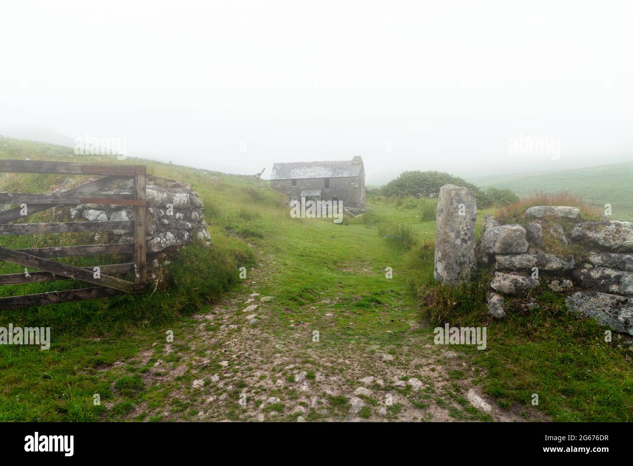 garrow farm on Bodmin moor cornwall england uk Stock Photo - Alamy