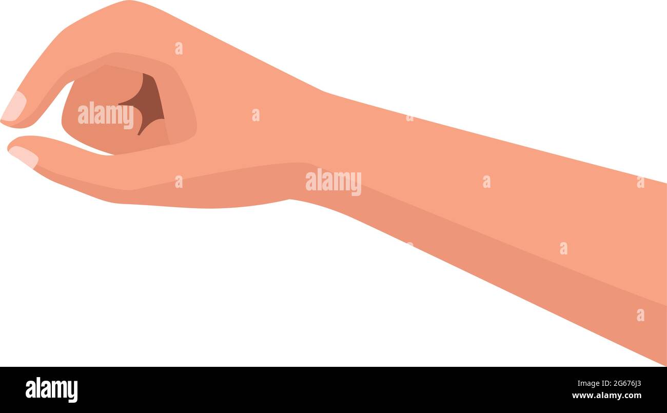 hand human pinching Stock Vector Image & Art - Alamy