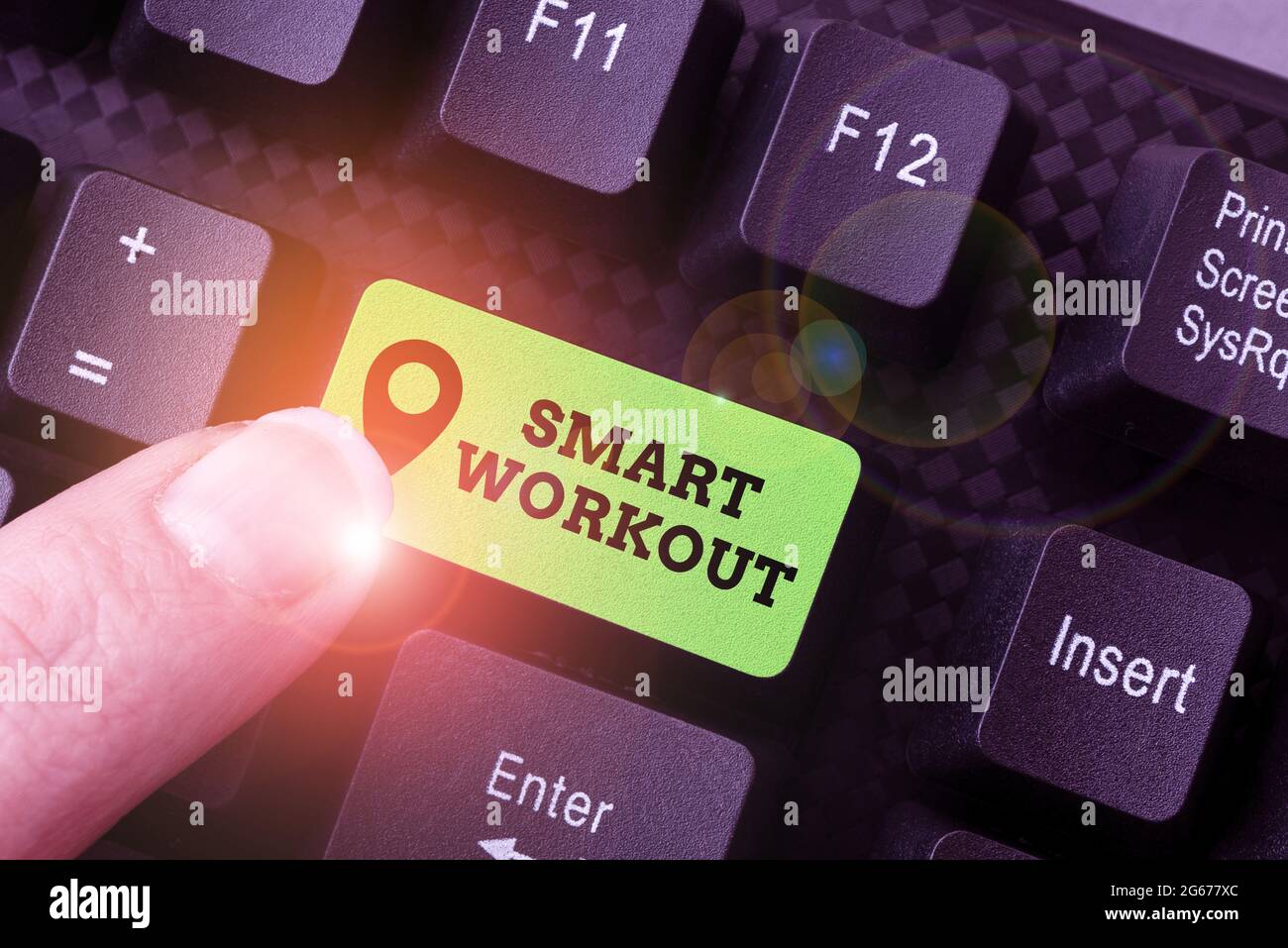 Text sign showing Smart Workout. Business concept properlydesigned ...