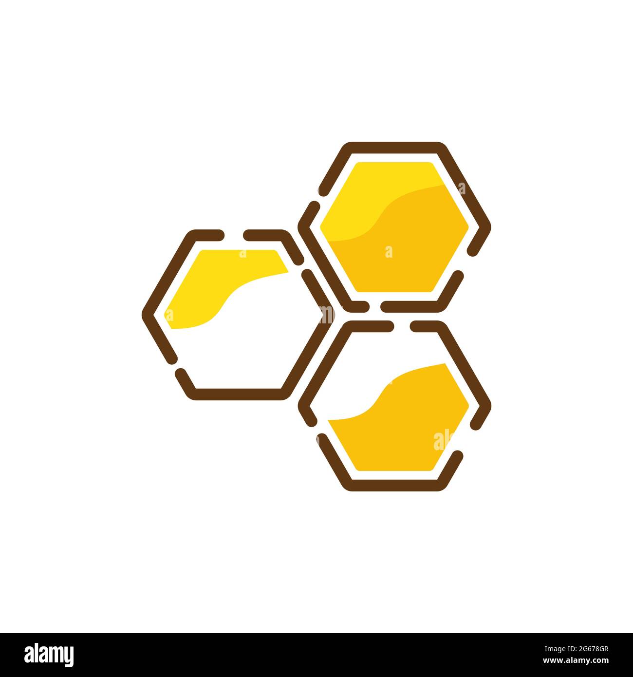 Bee Element Vector icon design illustration Template Stock Vector Image ...