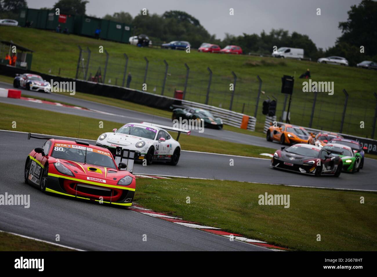 Oulton Park, Cheshire, UK. 03rd July, 2021. Scott Sport Ginetta G55 ...