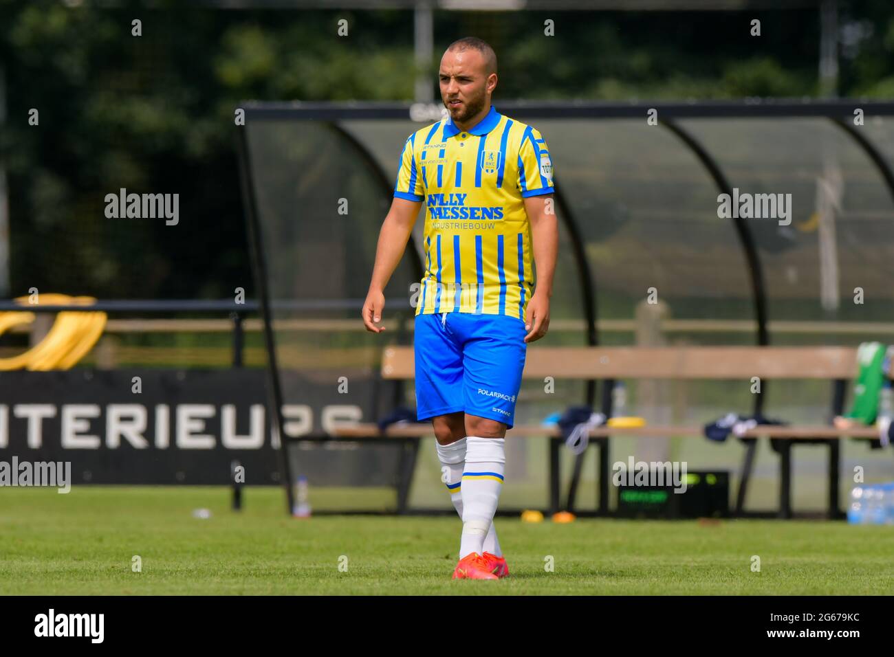 TERWOLDE, NETHERLANDS - JULY 3: Iliass Bel Hassani of RKC Waalwijk during the Club Friendly ...