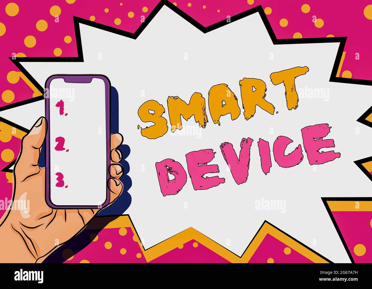 Writing displaying text Smart Device. Internet Concept Electronic ...