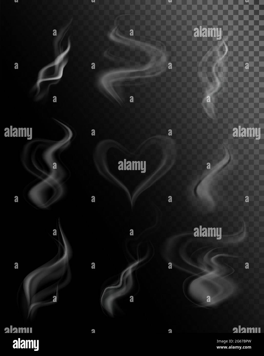 Smoke hot steam from Stock Vector Images - Alamy