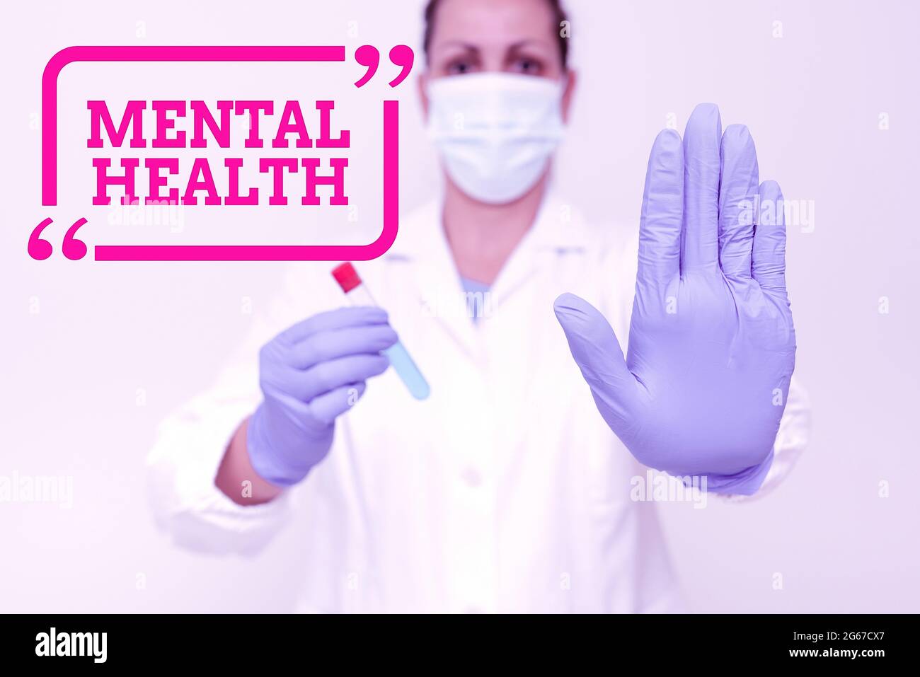 Text sign showing Mental Health. Internet Concept state of the ...