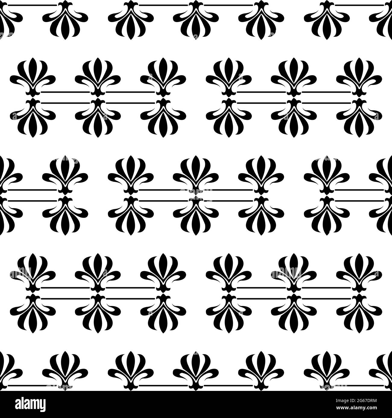 Abstract Floral design concept of indian folk art isolated on white ...