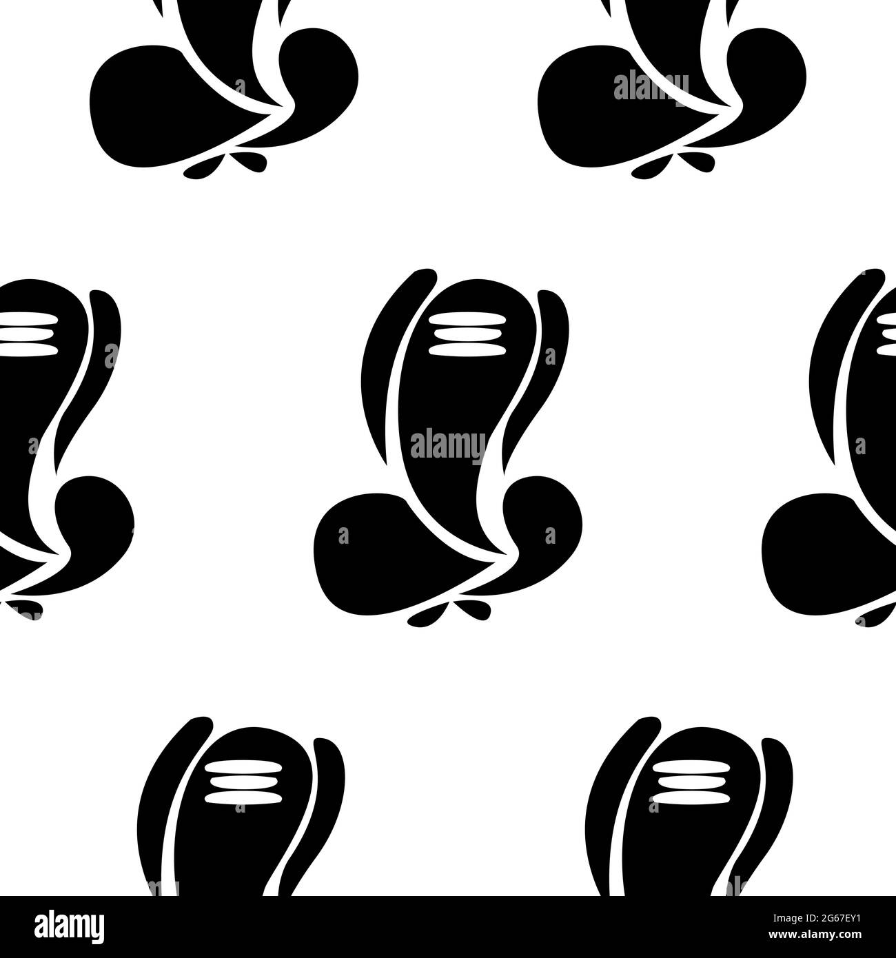 Indian hindhu god lord Ganesha design concept with flowers isolated on ...