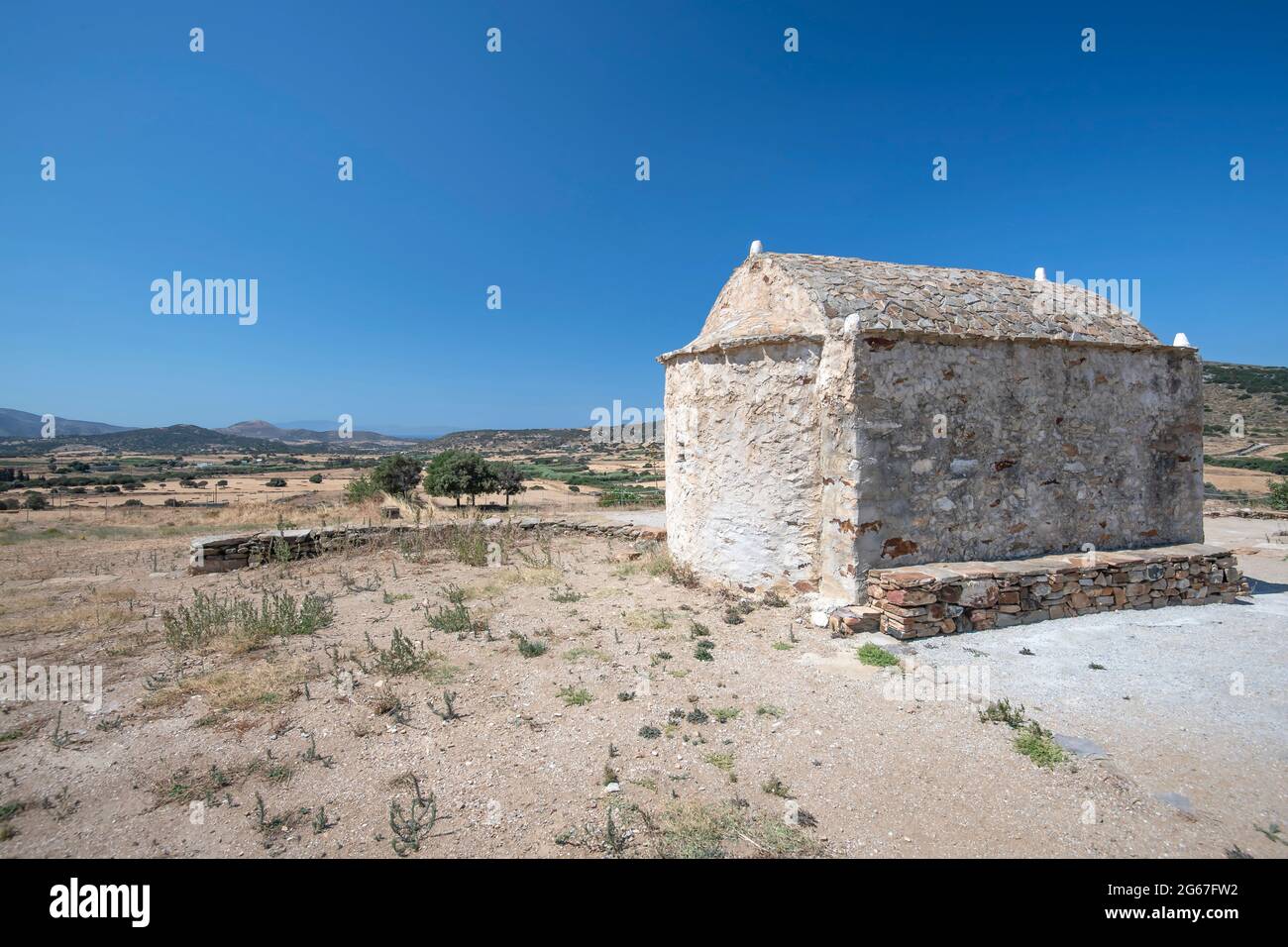 Demeter, ancient temple, Naxos island in Greece Stock Photo - Alamy