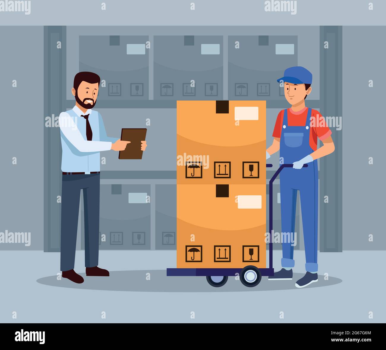 Inspector clipboard checklist Stock Vector Images - Alamy