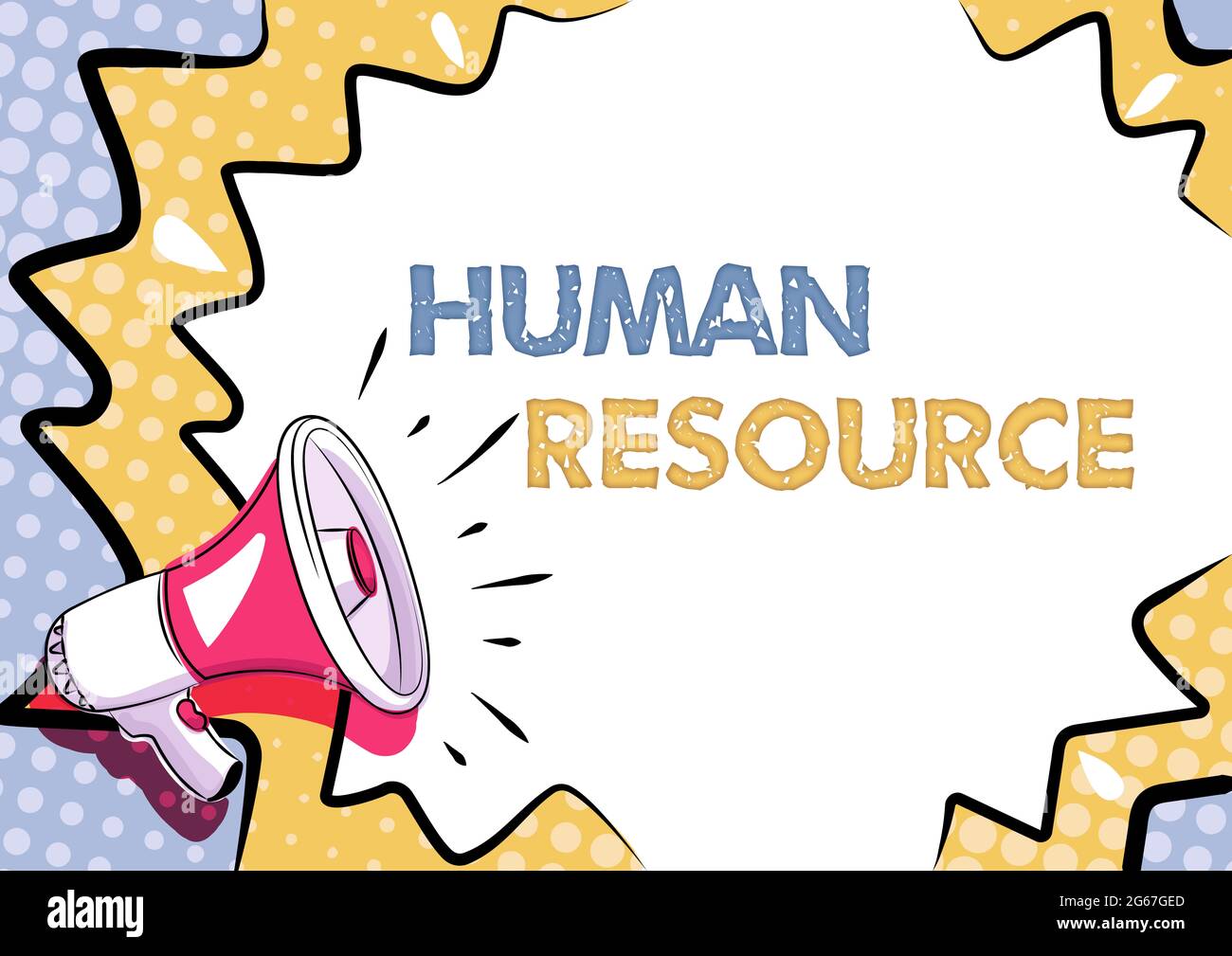 Conceptual display Human Resource. Internet Concept a critical ...