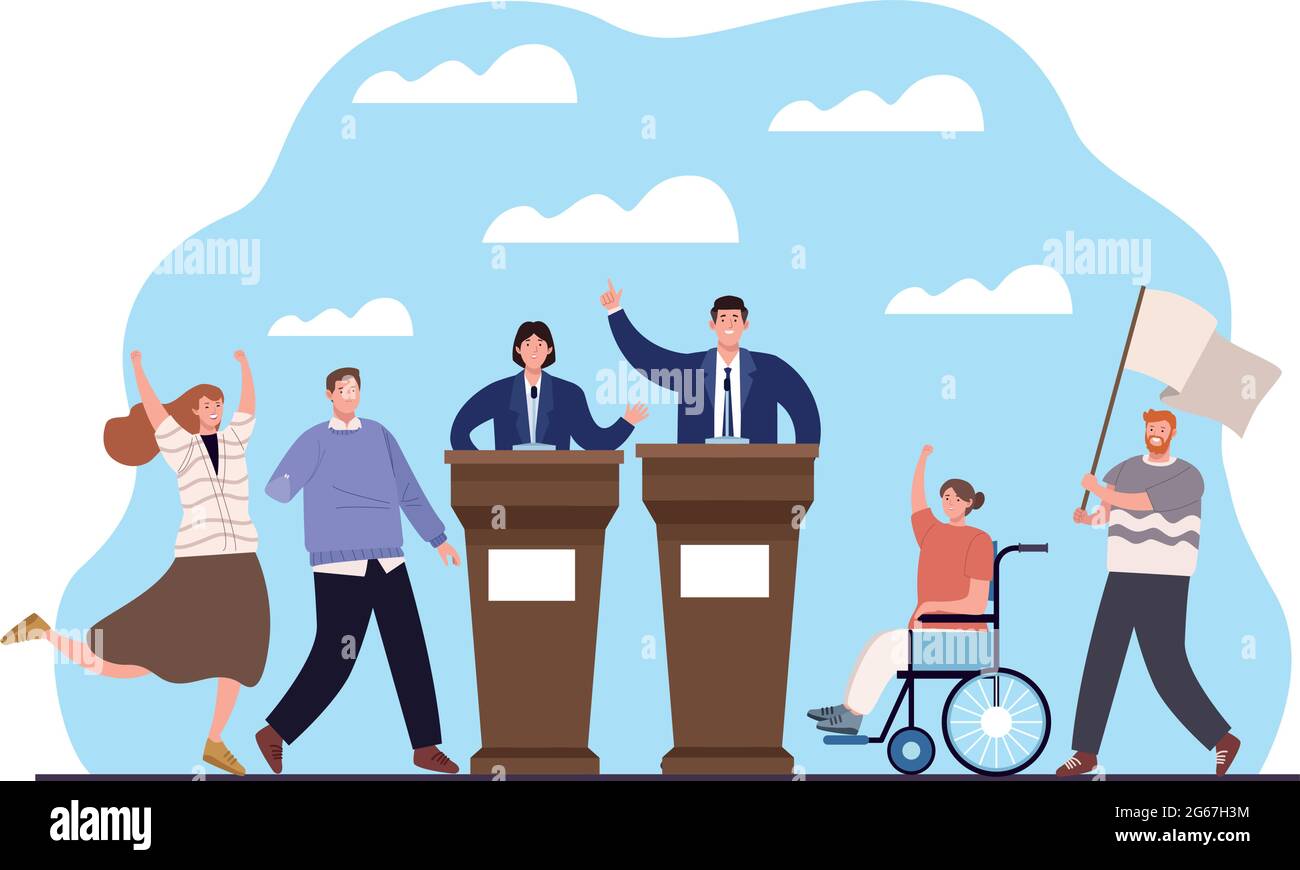 Local election candidate Cut Out Stock Images & Pictures - Alamy