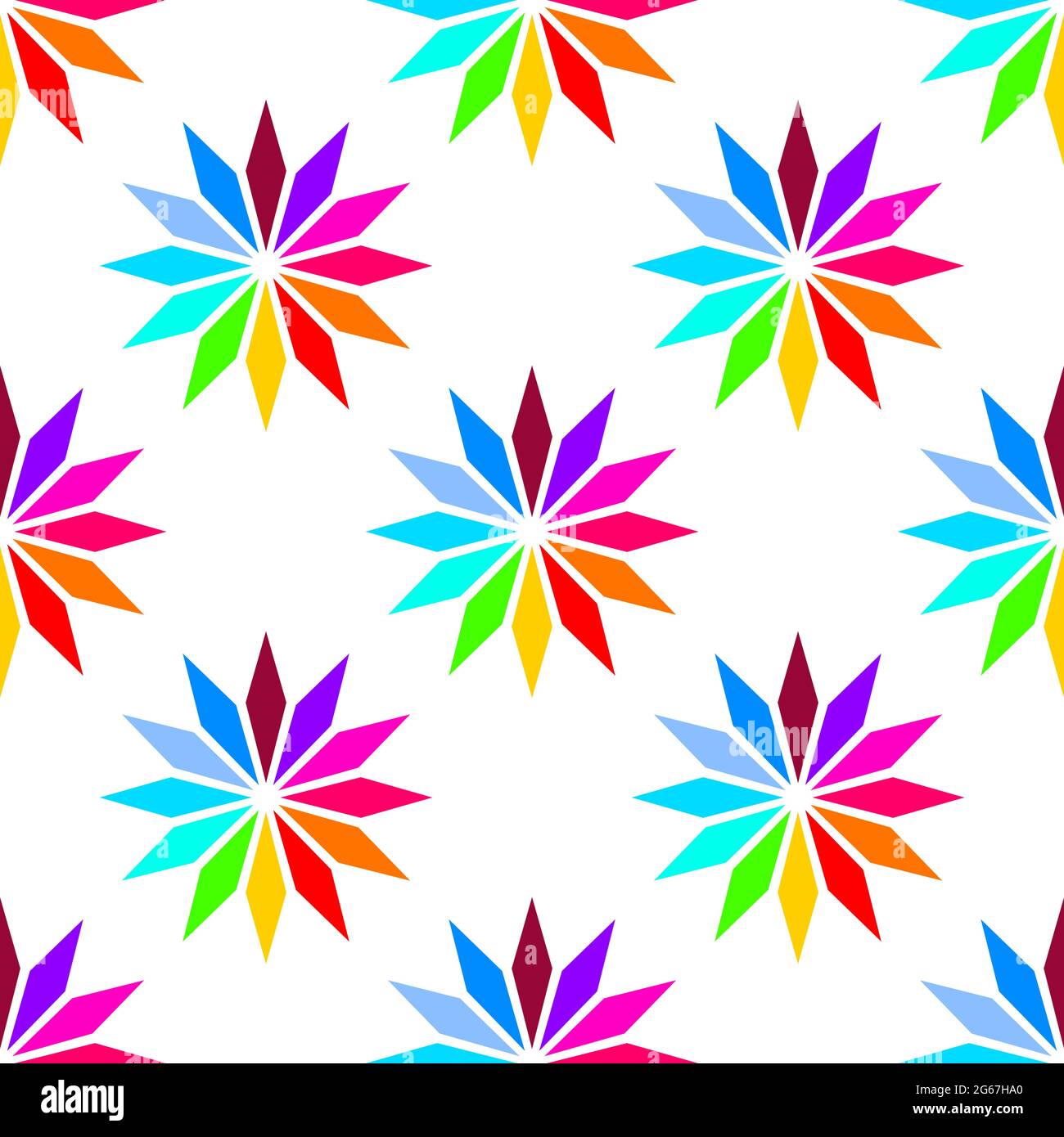 Diamond shaped flowers Stock Vector Images - Alamy