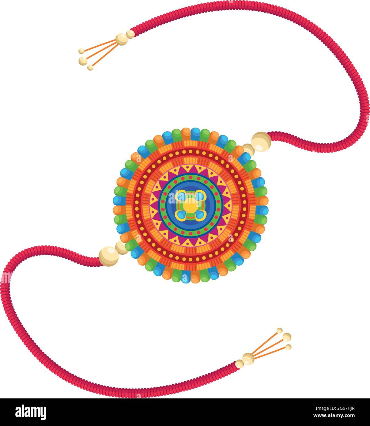 wristband hindu Raksha Bandhan Stock Vector Image & Art - Alamy