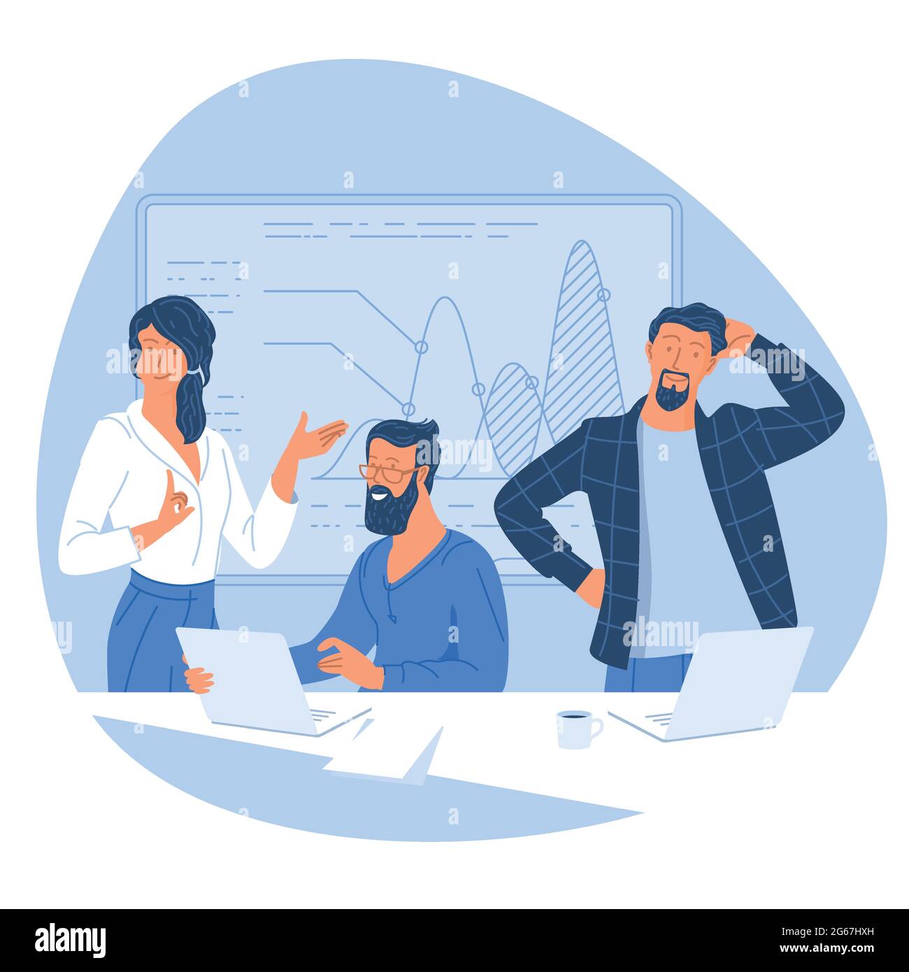 Teamwork Vector Concept Stock Vector Image And Art Alamy