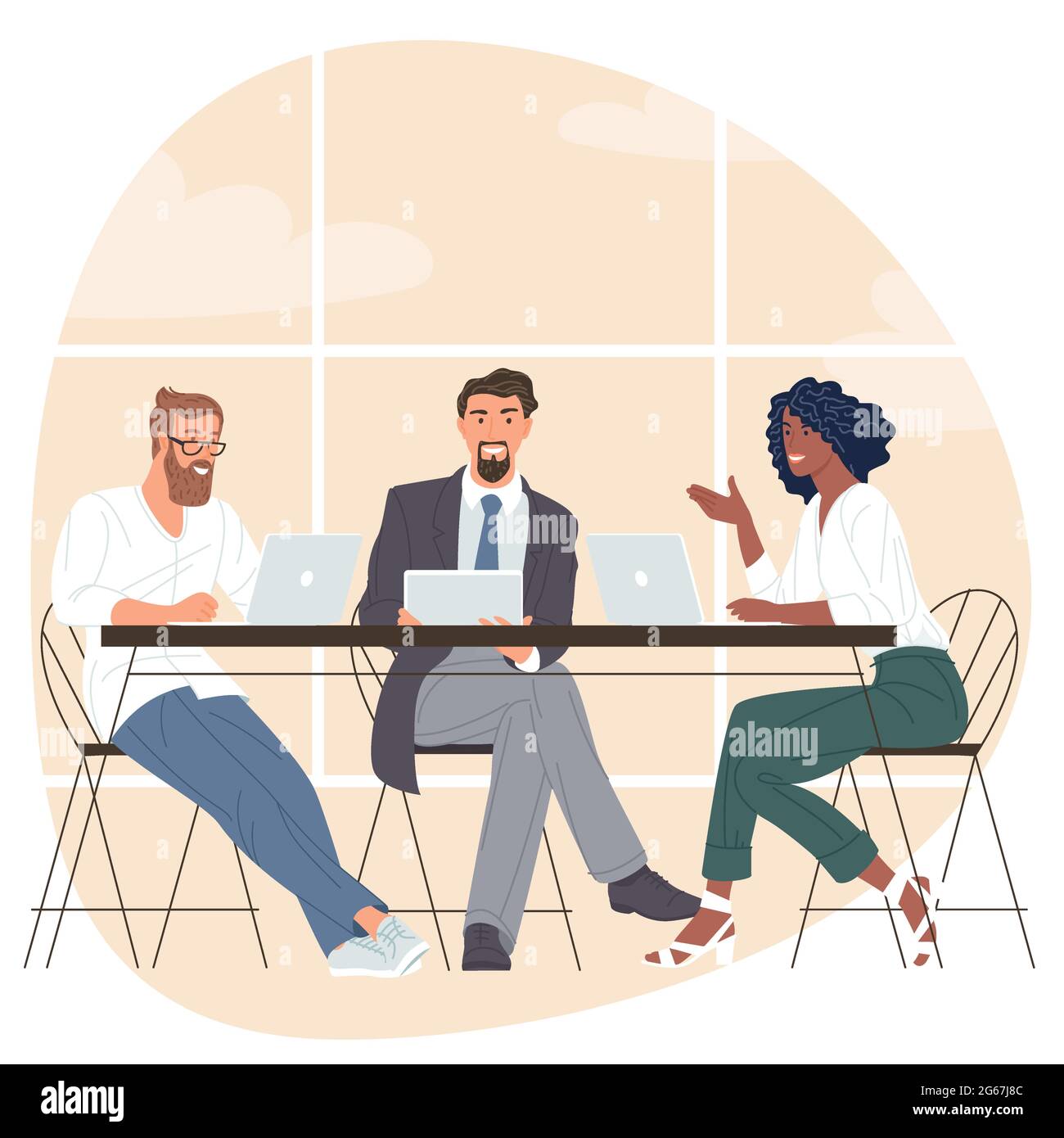 Teamwork Vector Concept Stock Vector Image And Art Alamy