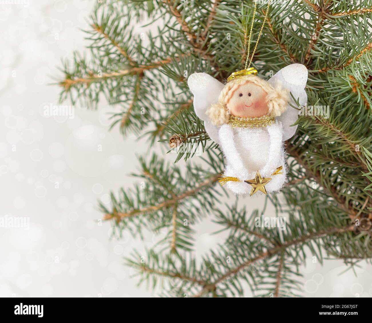 Christmas angel toy vintage hi-res stock photography and images - Alamy