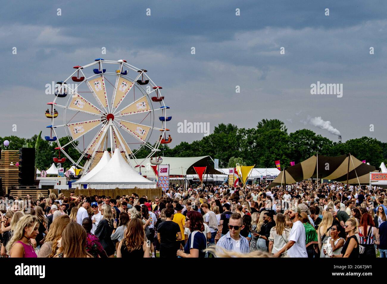 The chin chin festival in Amsterdam, Netherlands, on July 03, 2021. The ...