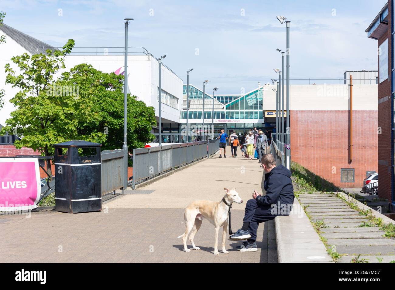 Hartlepool shopping centre hi-res stock photography and images - Alamy
