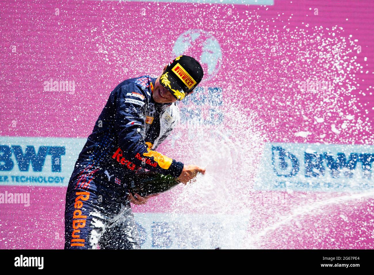 Hauger Dennis (nor), Prema Racing, Dallara F3, portrait during the 3rd ...