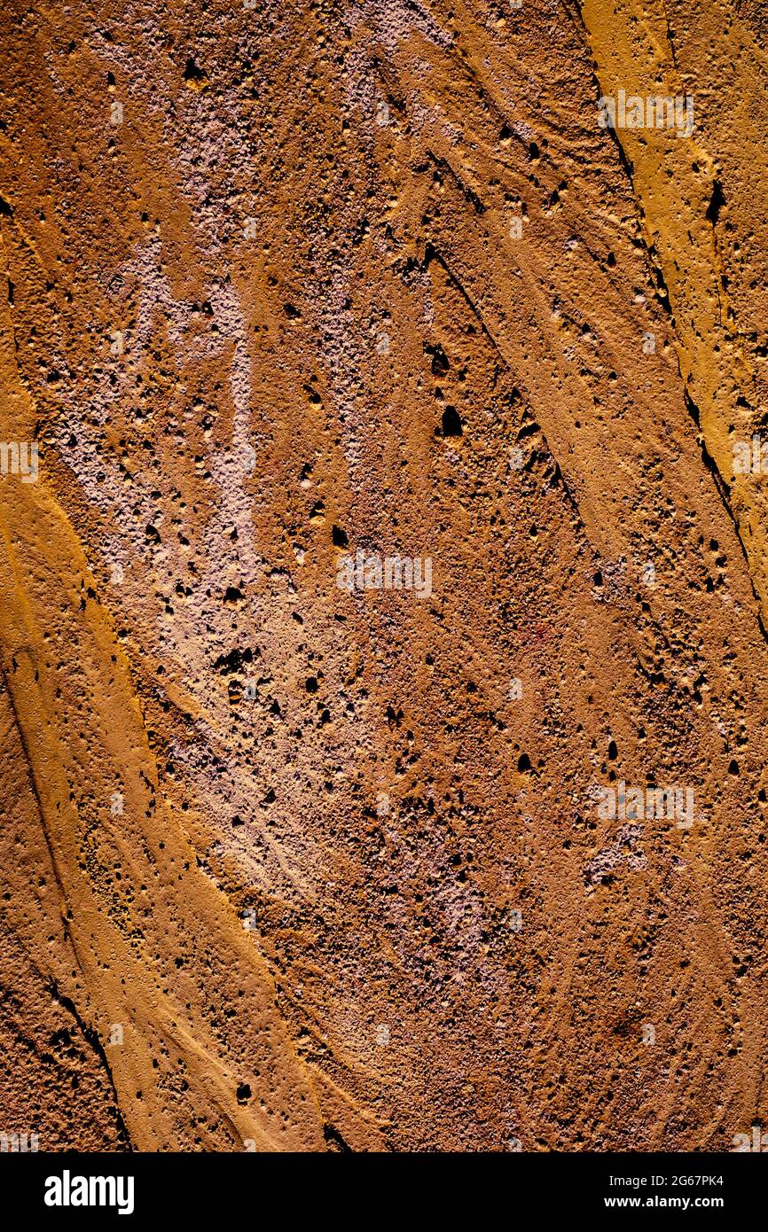 Abstract sand texture at kaolin mine Stock Photo - Alamy