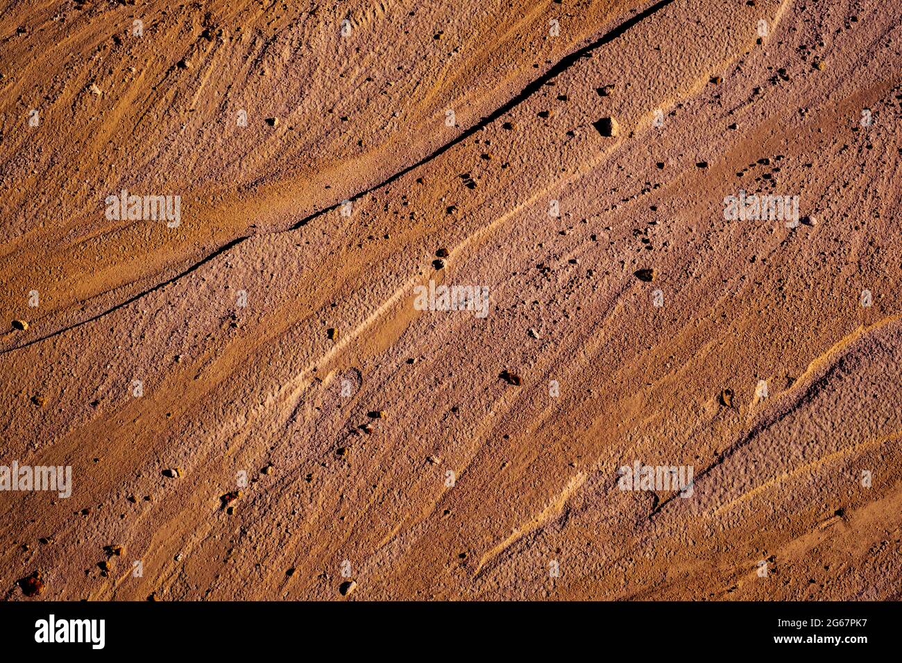 Abstract sand texture at kaolin mine Stock Photo - Alamy