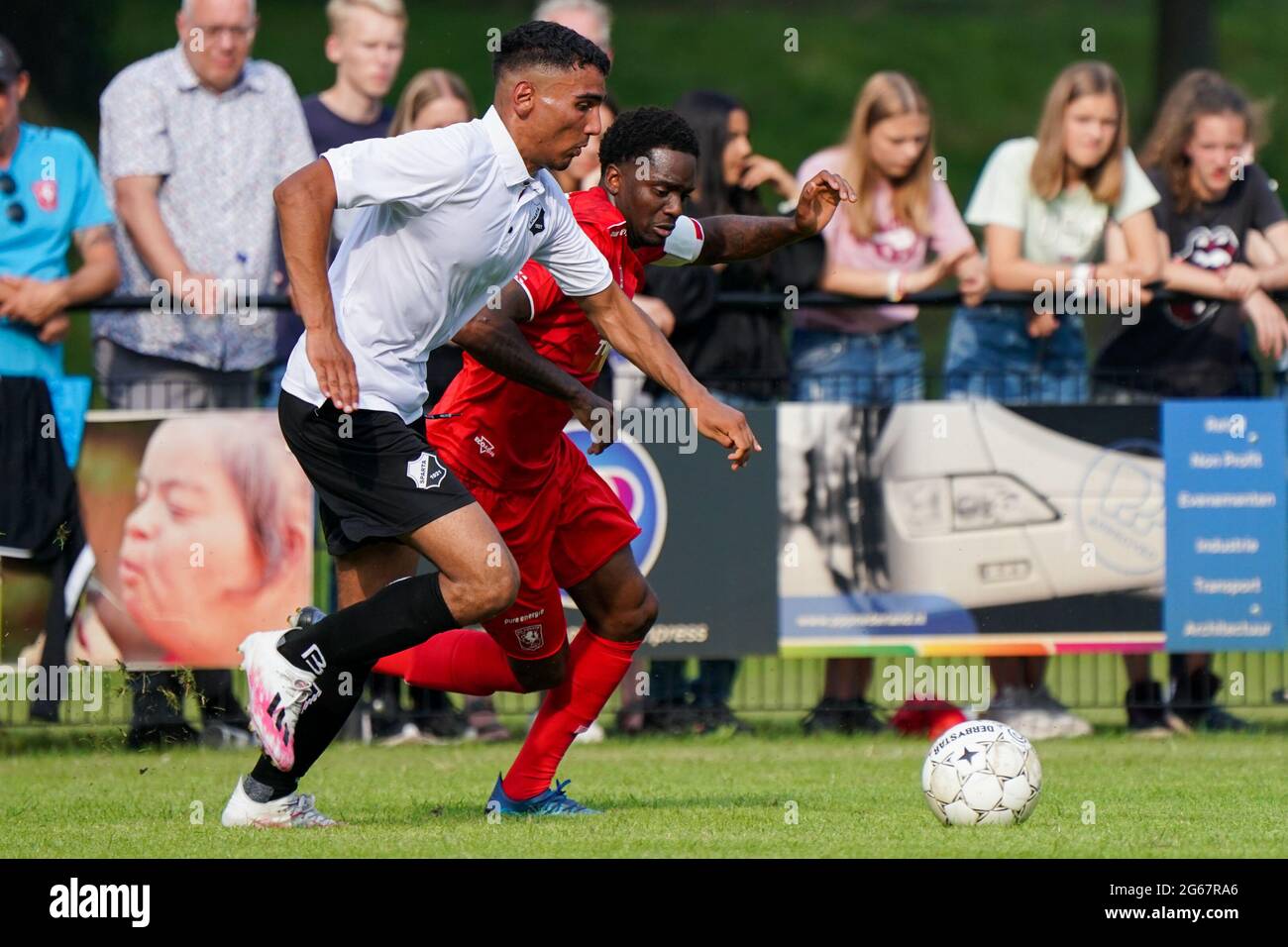 ENSCHEDE, NETHERLANDS - JULY 3: Nassim Oulad Ben Lahcen of Sparta ...