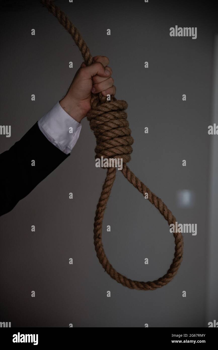 Noose hanging execution hi-res stock photography and images - Alamy