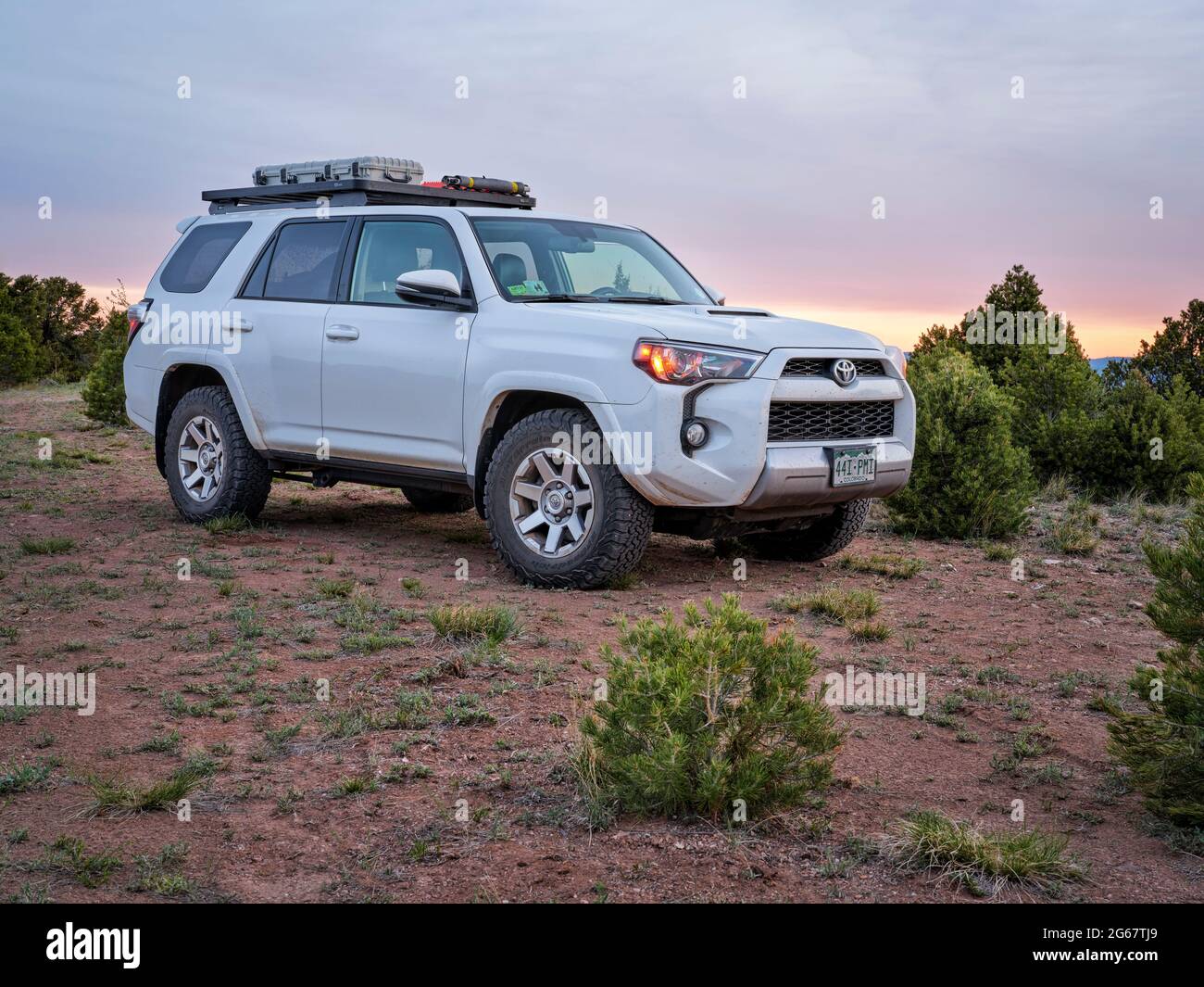 Dinosaur National Monument, CO, USA - May 18, 2021: Toyota 4Runner SUV ...