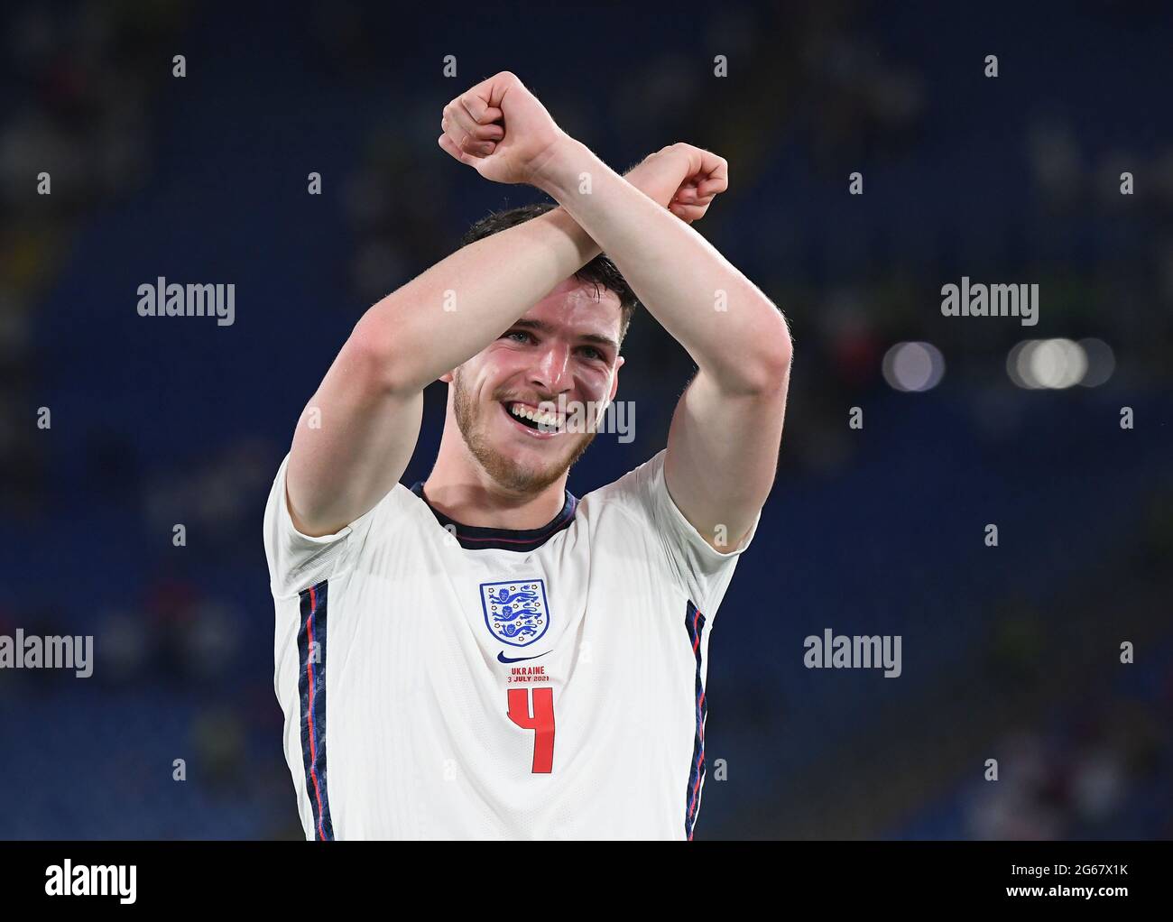 Declan rice england 2021` hi-res stock photography and images - Alamy