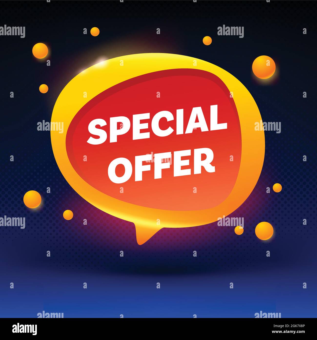 Discount bubble speech shape banner. Special offer badge. Sale coupon ...