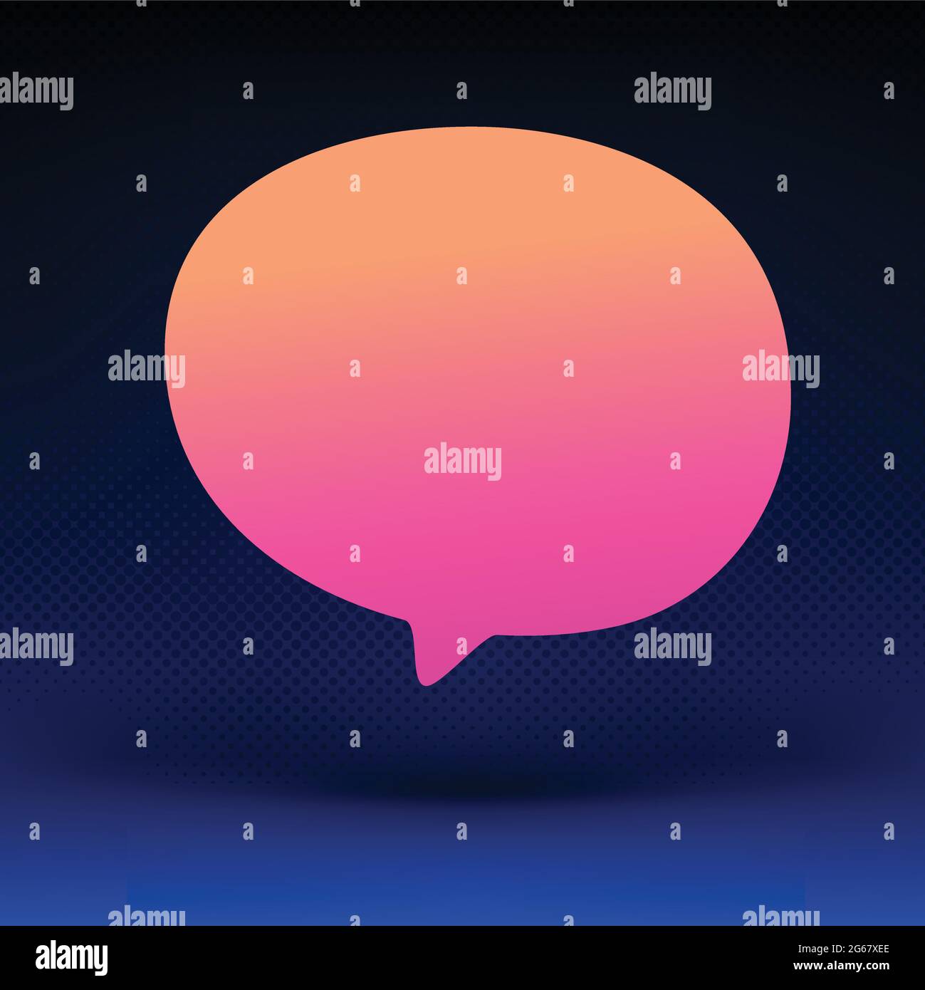 Blank word bubble hi-res stock photography and images - Alamy