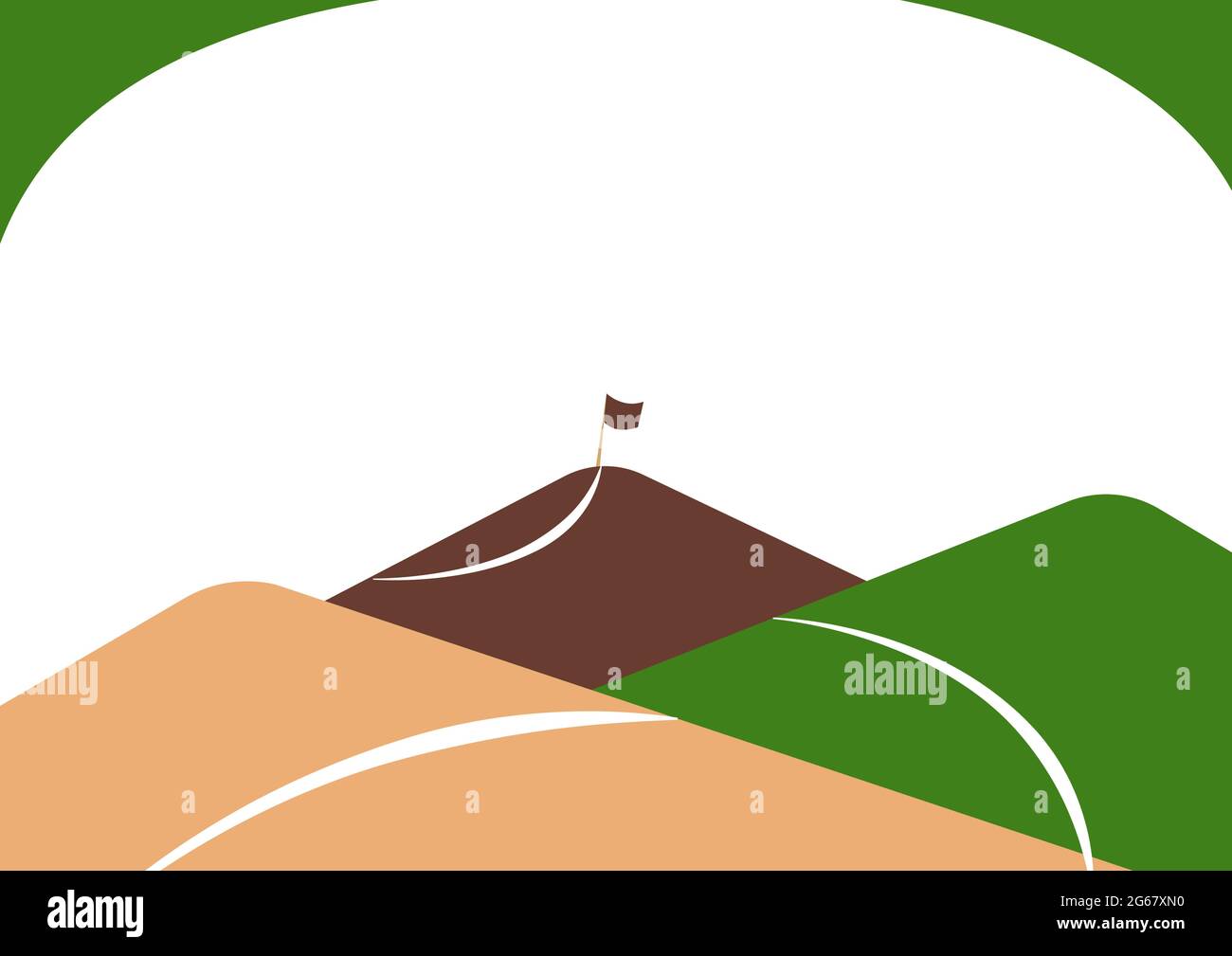 Field raised Stock Vector Images - Alamy