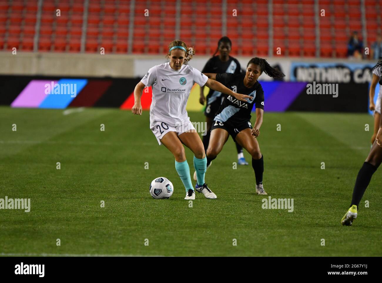 Mallory Weber (20 Kansas City) in action during the National Women’s ...