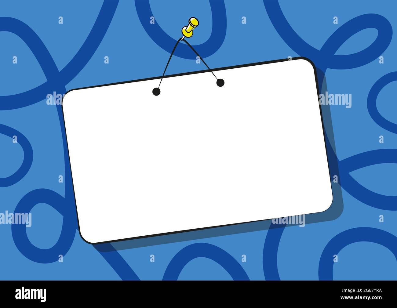 Signage attached Stock Vector Images - Alamy