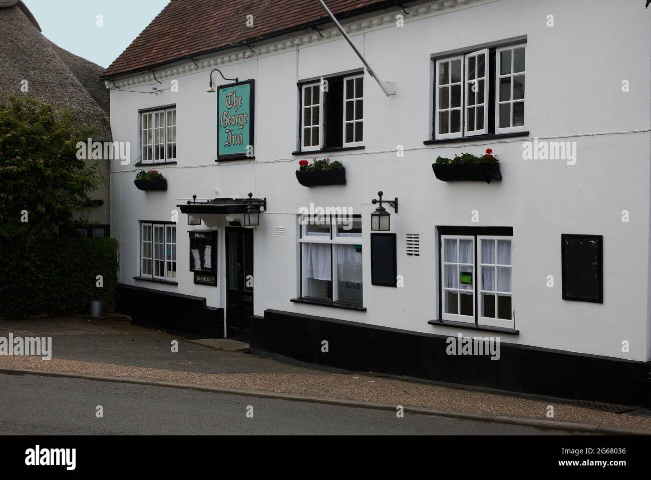 The George Inn pub in Felpham, West Sussx, England, UK Stock Photo - Alamy