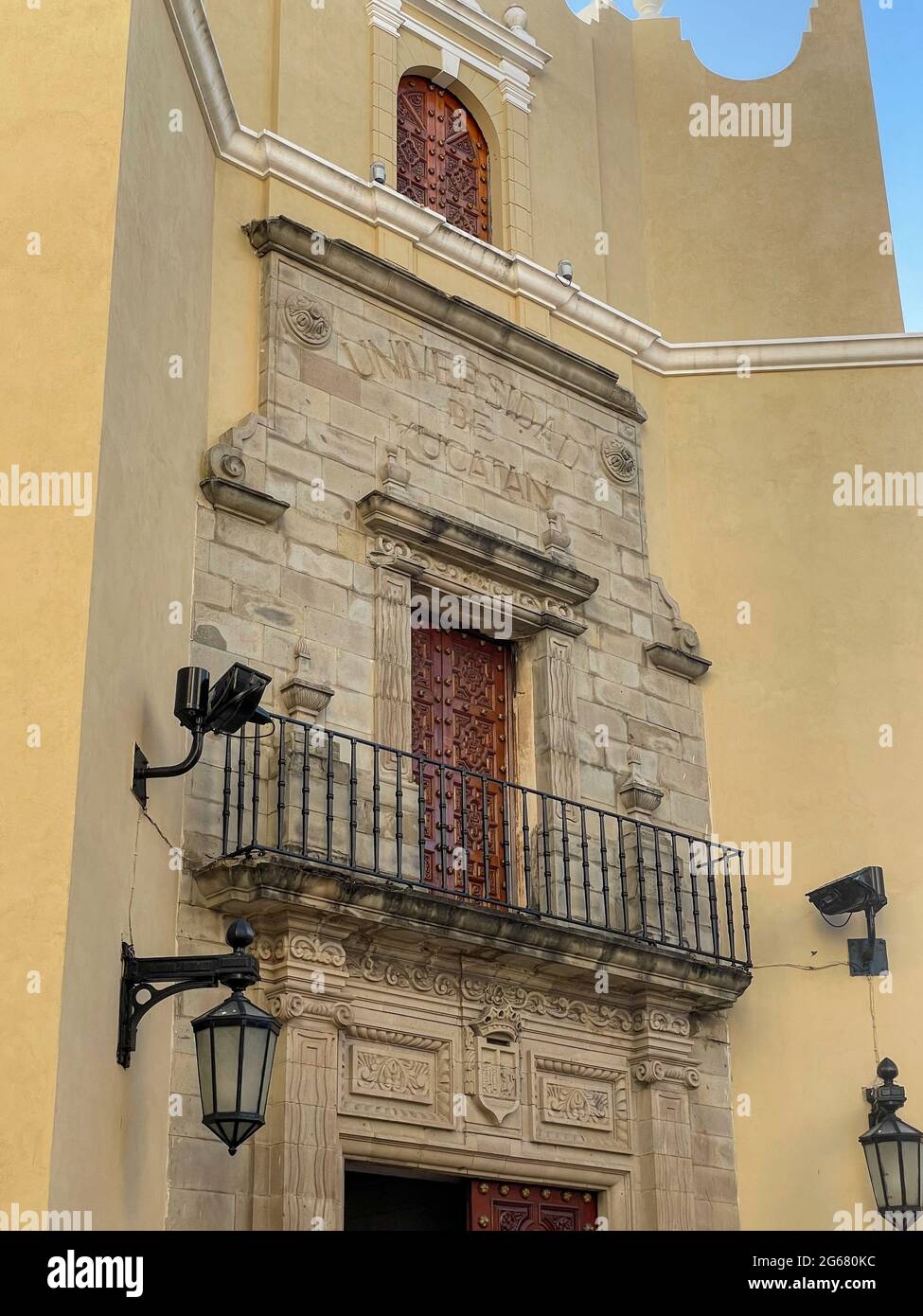 Merida, Mexico - May 24, 2021: Universidad Autonoma de Yucatan ...