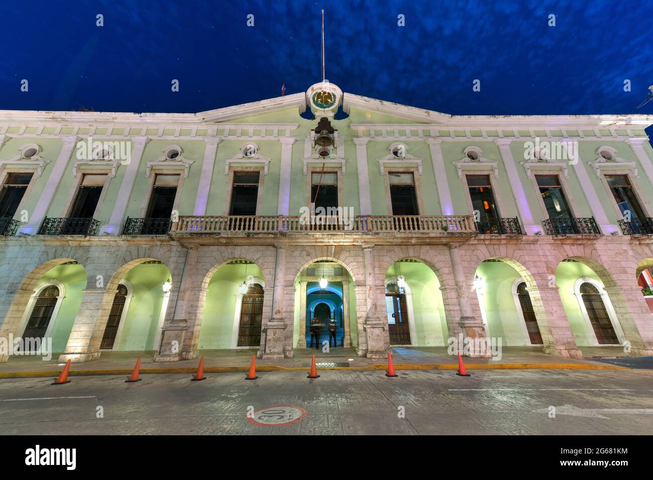 The Palace of Government (Palacio del Gobierno) in the Main Square of ...