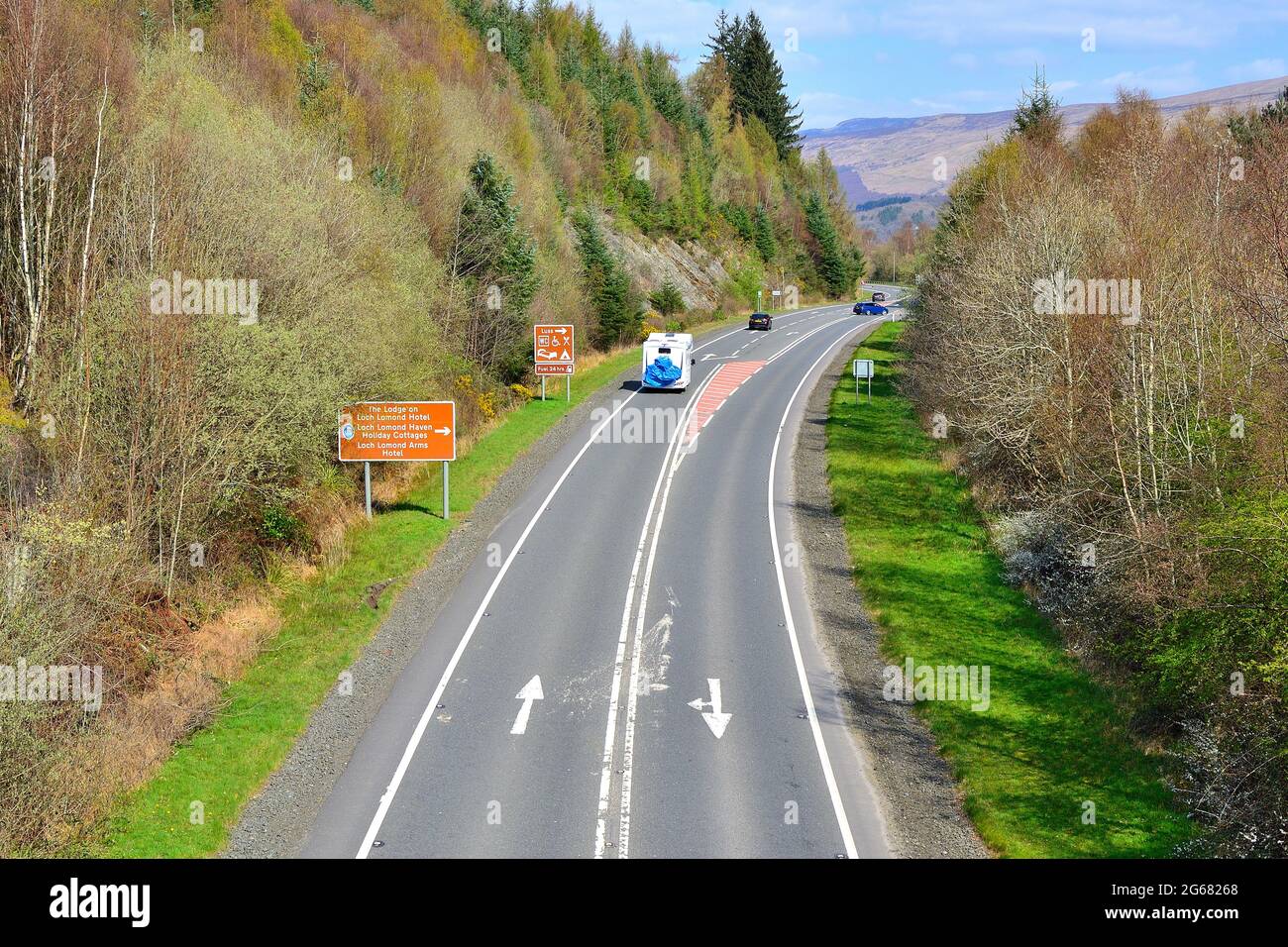 Views of Luss Stock Photo - Alamy