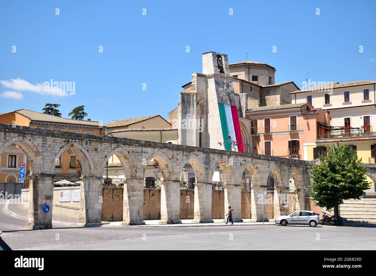 View of Sulmona Stock Photo - Alamy