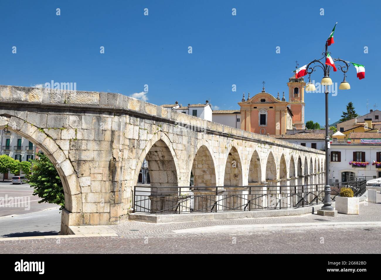 View of Sulmona Stock Photo - Alamy