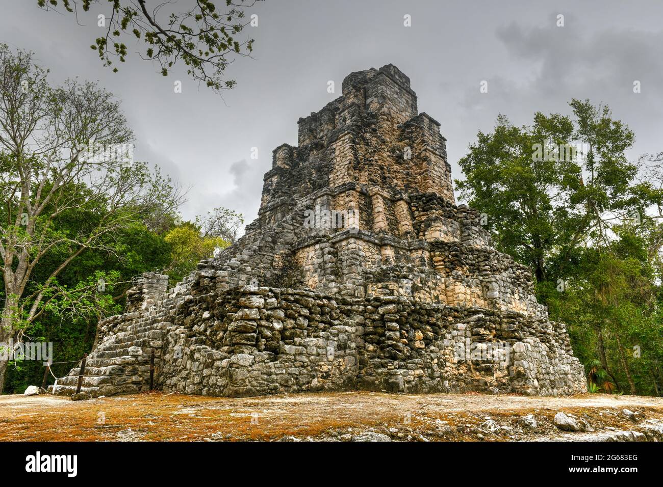 Muyil Ruins 290+ Muyil Mayan Ruins Stock Photos, Pictures